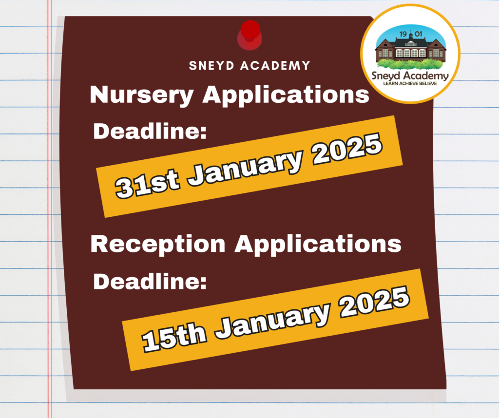 School Applications – Sneyd Academy | Stoke on Trent | Part of the ...